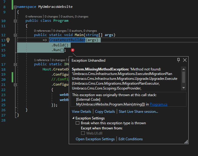 v10-rc1 current version (v9.4.0) causes a boot failure. · Issue #390 ...