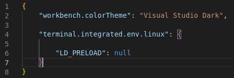 `[xxx preload-host-spawn-strategy] Warning: waitpid override ignores groups` in the integrated ...