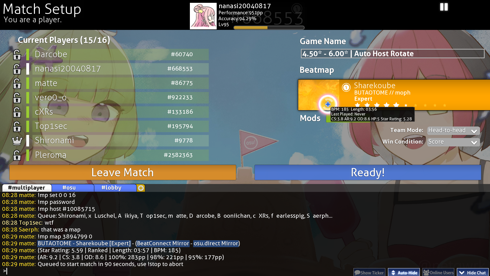 Add osu!stable multiplayer song beatmap details hover · ppy osu ...