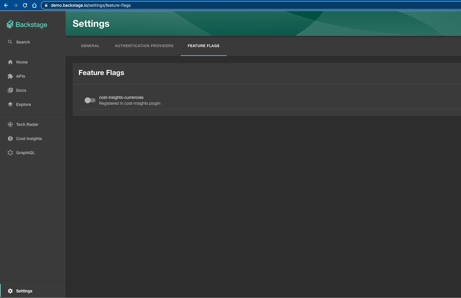 🚀 Feature: enable Feature Flags tab to be hidden when no feature flags is available · Issue ...