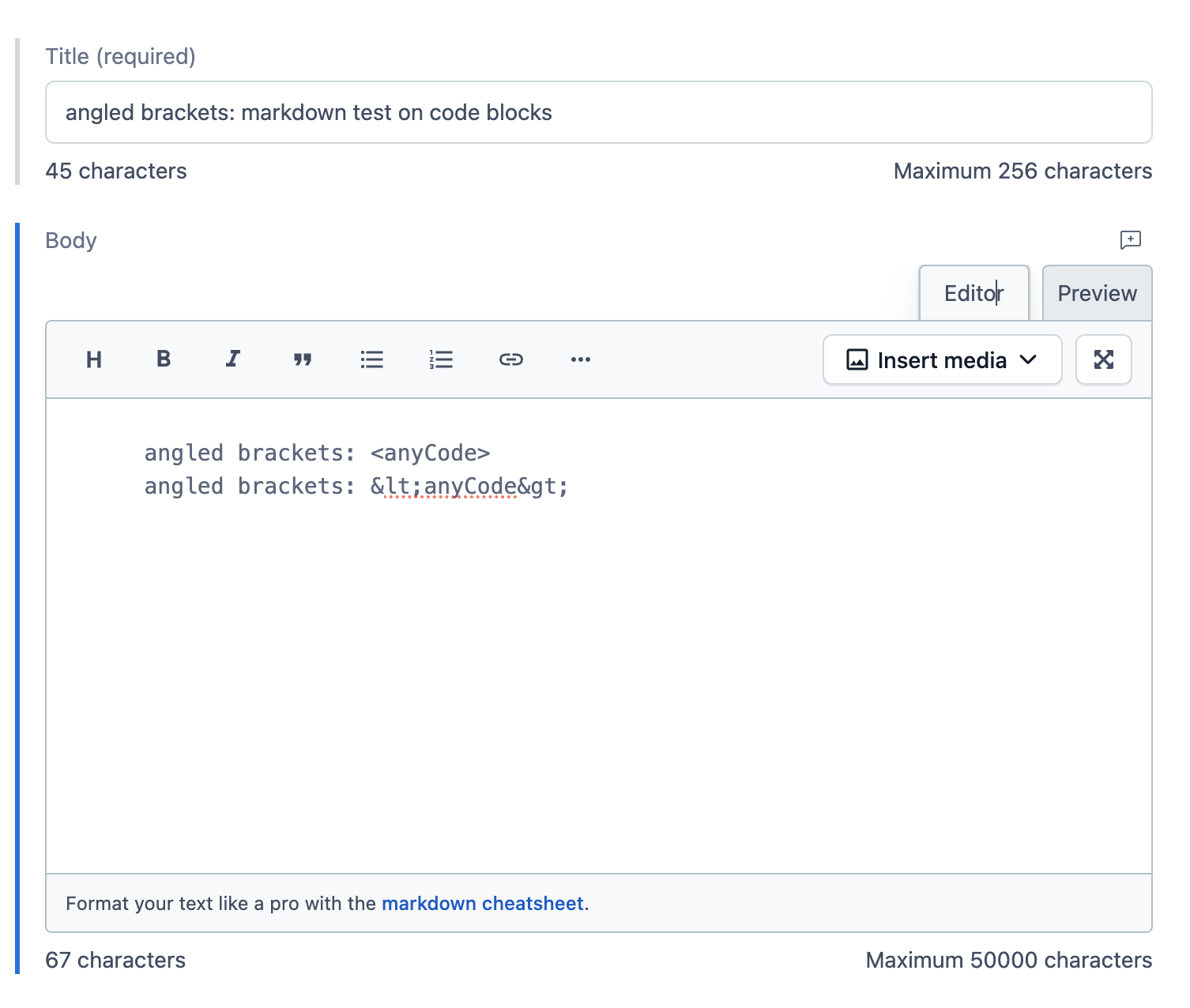 Angled brackets in code blocks are dropped · Issue #2004 · contentful/contentful.js · GitHub