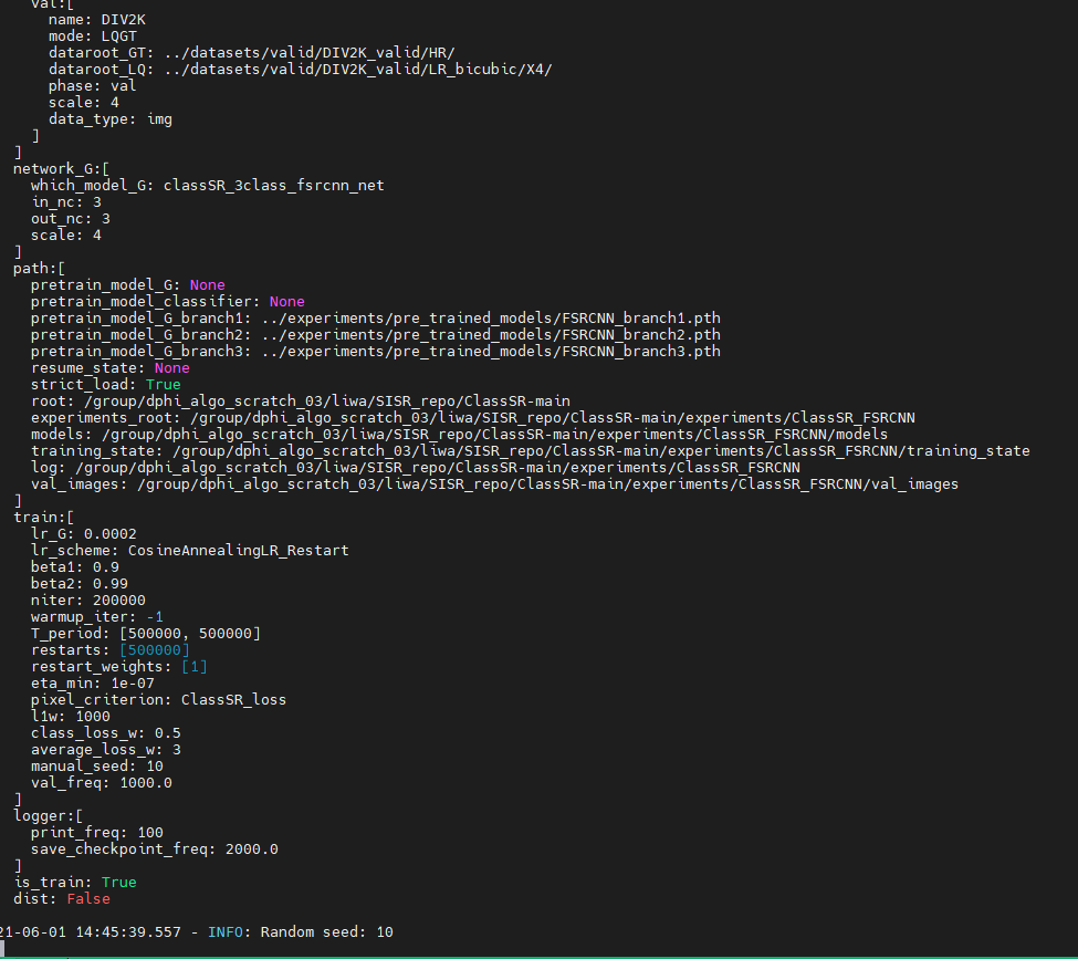 the training process seems to be stuck · Issue #13 · XPixelGroup/ClassSR · GitHub