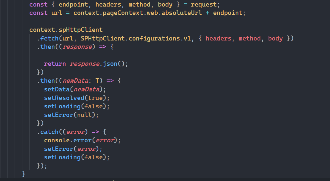 Spfx React webpart not updating on http response · Issue #6938 · SharePoint/sp-dev-docs · GitHub