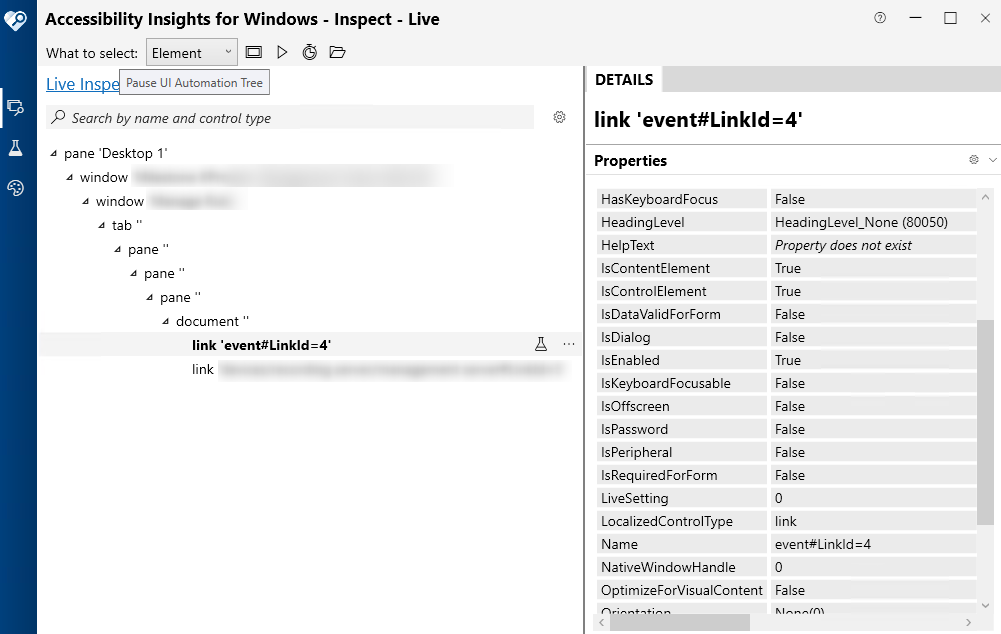 Driver found the element but could not click because of the "An element command failed because ...