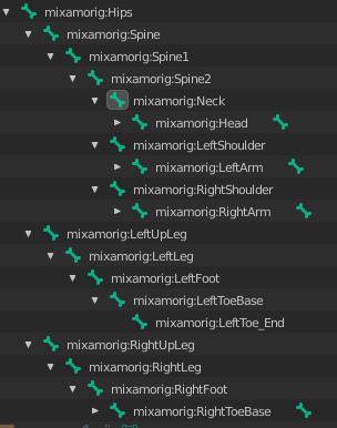 Any solutions for Mixamo models translations · Issue #2826 · google-ai ...