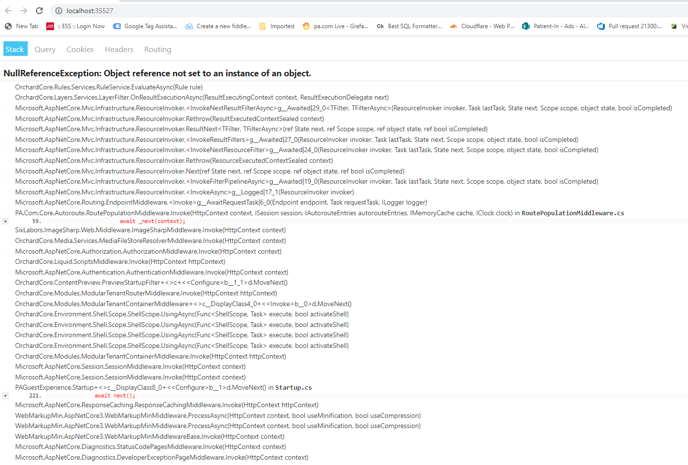 NullReferenceException on RuleService.EvaluateAsync after migrate from 1.0.0-rc2-15475 to 1.2.2 ...