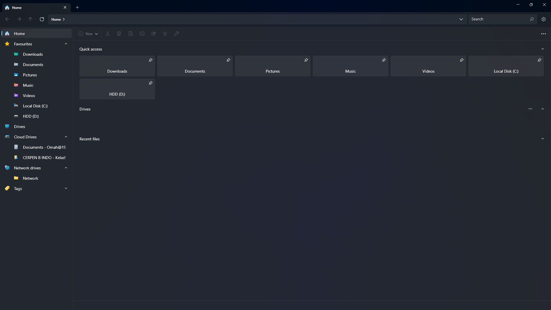 Bug: No icons on the quick access widget · Issue #12019 · files-community/Files · GitHub
