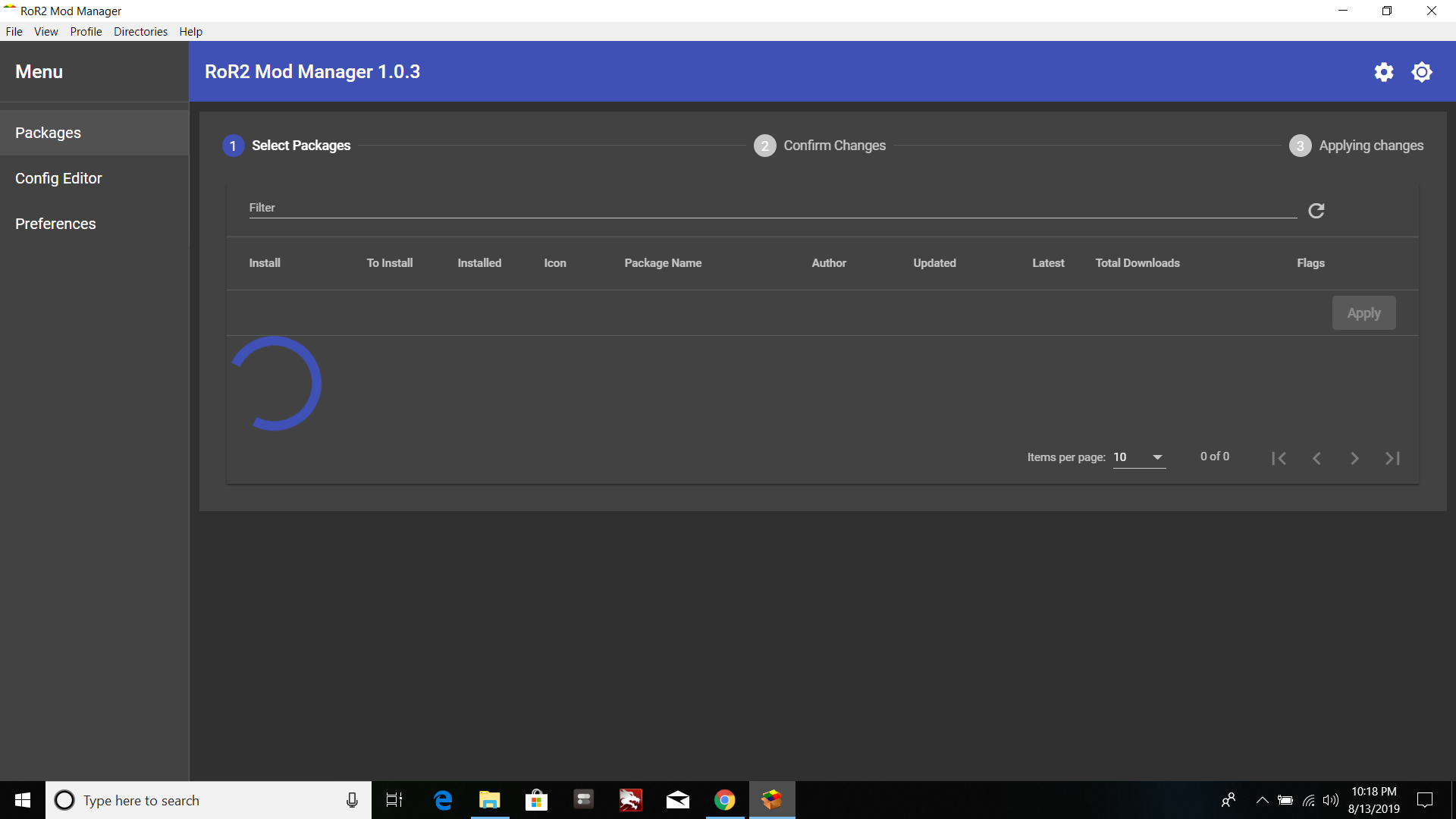 Infinite Loading · Issue #118 · scottbot95/RoR2ModManager · GitHub