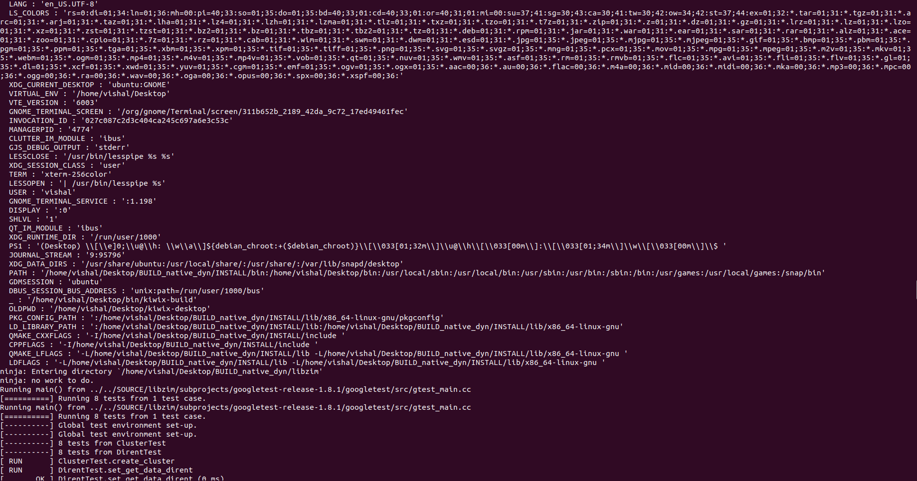 test libzim : ERROR · Issue #458 · kiwix/kiwix-build · GitHub
