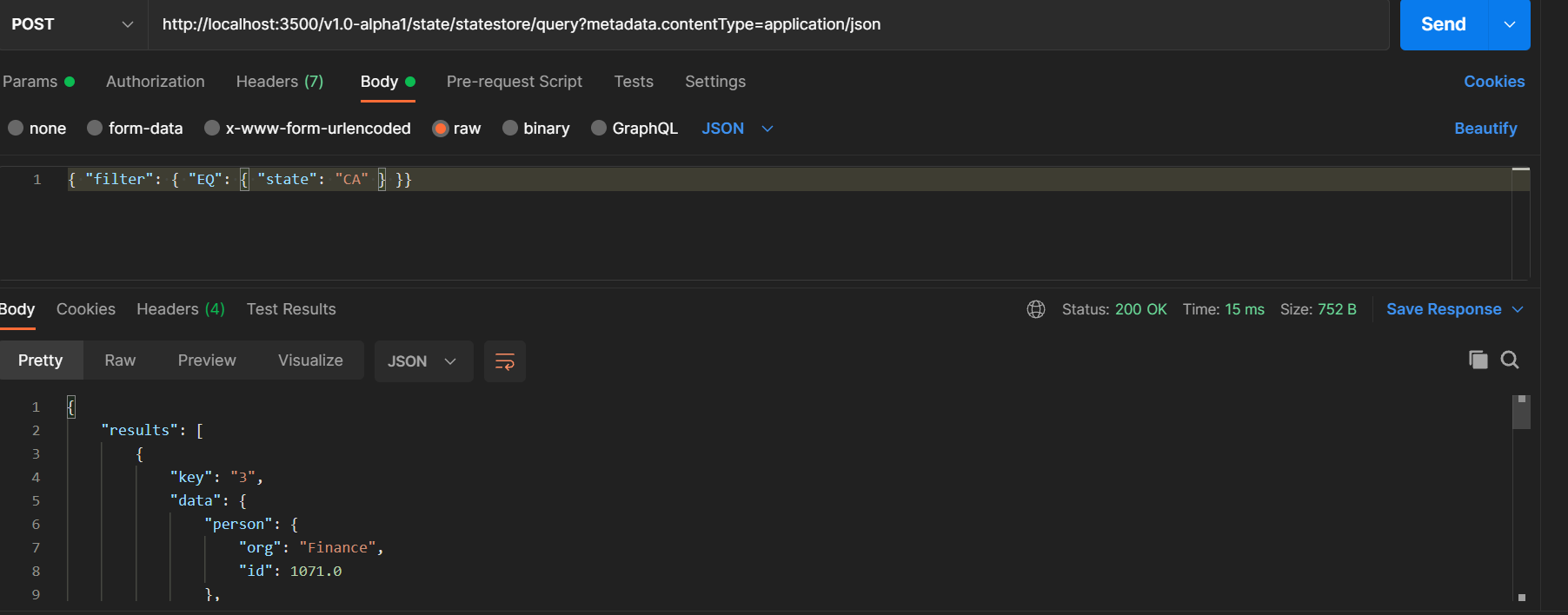State query returns empty string instead of StateQueryResponseType ... State query returns empty string instead of StateQueryResponseType ...