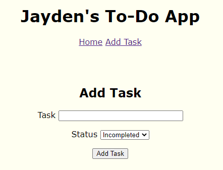 GitHub - jaydenlsf/flask-todo-app