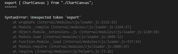 Unexpected token export · Issue #419 · react-financial/react-financial ...