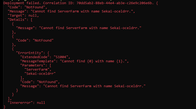 Deployment Failed Cannot Find Serverfarm · Issue 2113 · Microsoft Botframework Solutions · Github