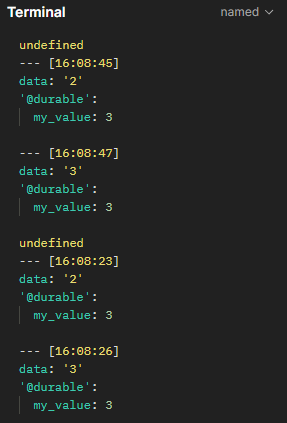 Named terminals display 'undefined' as first line · postmanlabs postman-flows · Discussion #381 ...