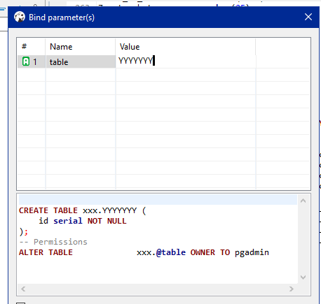 Binding params doesnt work for selected code · Issue #8628 · dbeaver/dbeaver · GitHub