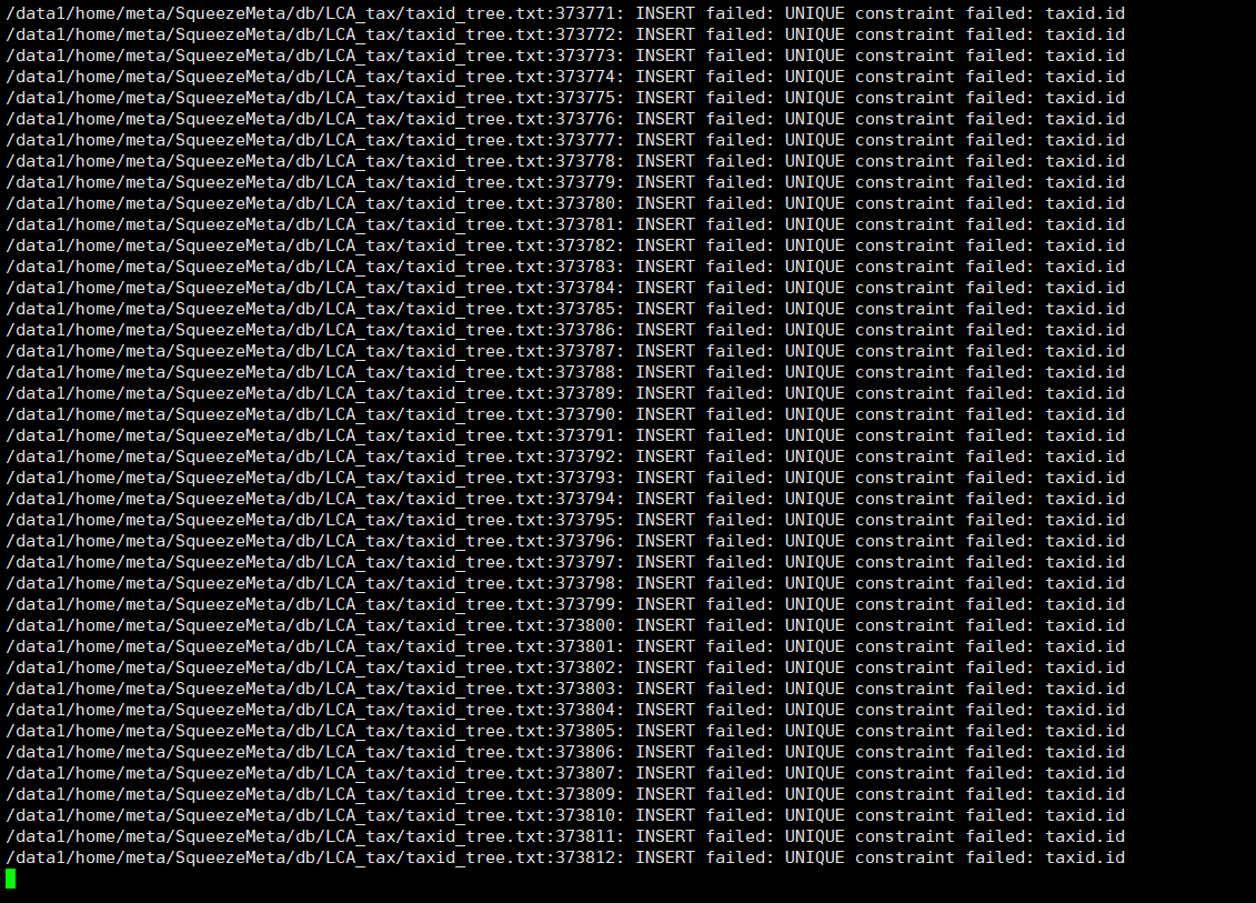 The database download seems to be stuck in the LCA_tax step · Issue #578 · jtamames/SqueezeMeta ...