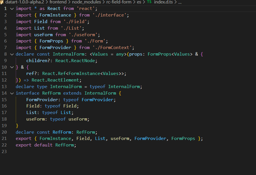前端编译报错 · Issue #677 · running-elephant/datart · GitHub