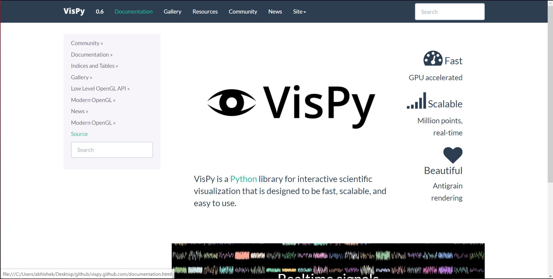 Fix CSS issues in custom sphinx theme · Issue #1906 · vispy/vispy · GitHub