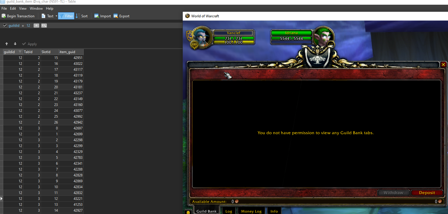 [3.3.5] Guild bank tabs dissapear · Issue #25543 · TrinityCore ...