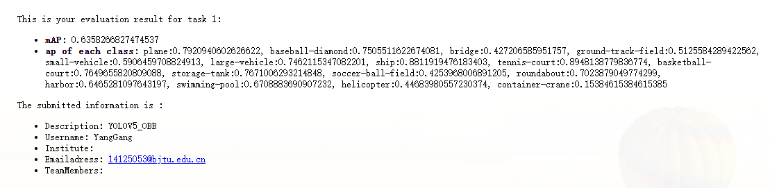 关于DOTA1_5测试效果的问题 · Issue #52 · hukaixuan19970627/yolov5_obb · GitHub