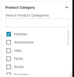 Add Product Category search + select control · Issue #138 · woocommerce ...