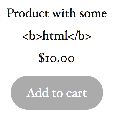 Block preview shows HTML markup in product title · Issue #347 ...