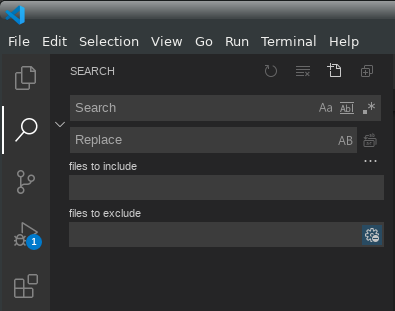 Search all panes from search viewlet · Issue #96788 · microsoft/vscode ...