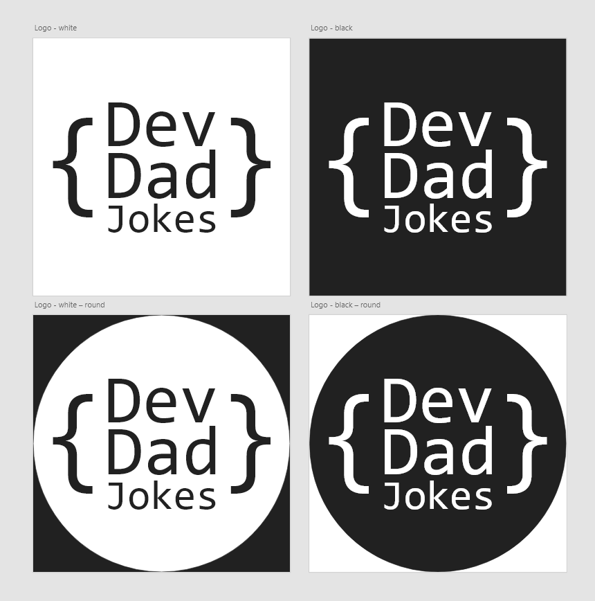 Logo idea · Issue #21 · jonathanbossenger/devdadjokes · GitHub