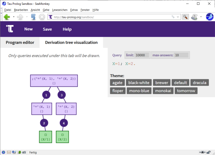 Derivation tree: What happens to subgoals, like in findall/3? · Issue ...