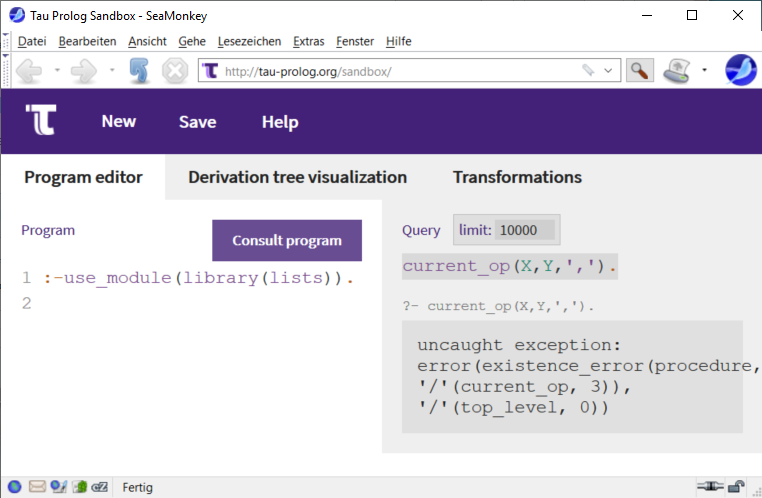 Feature request current_op/3. · Issue #68 · tau-prolog/tau-prolog · GitHub Feature request current_op/3. · Issue #68 · tau-prolog/tau-prolog · GitHub