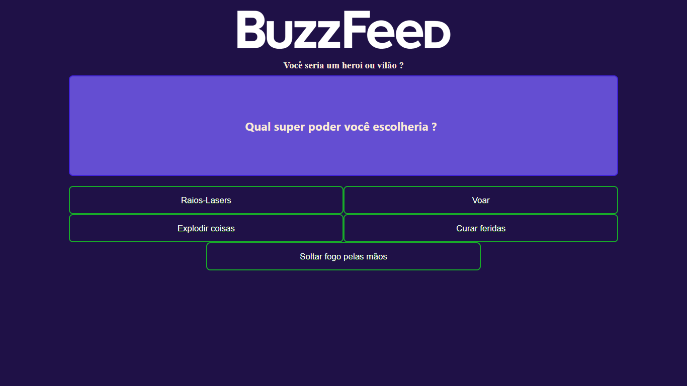 GitHub - francivaldolima/angular-buzzfeed-quizz-clone: A BuzzFeed Quizz Clone