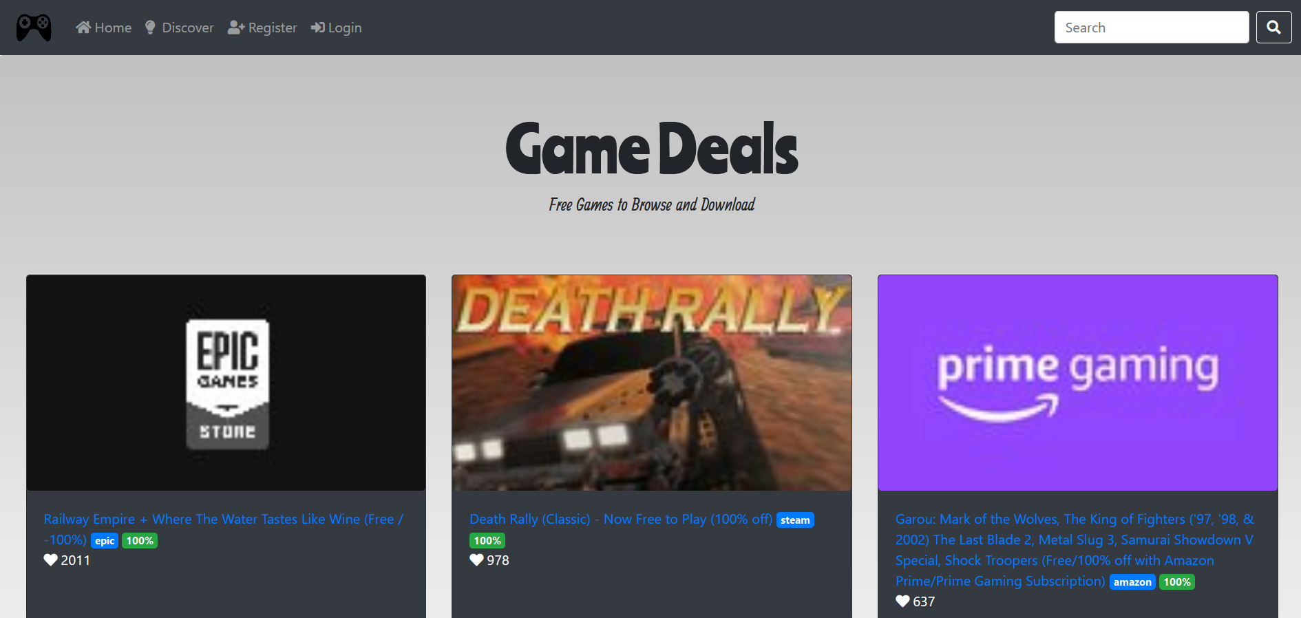 GitHub - hanzohasashi33/Game-Deals: A django application to find ...