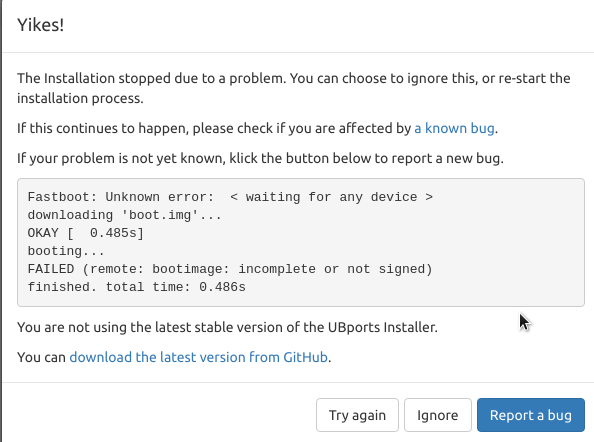 Installation gets stuck due to out-of-date adb server · Issue #39 ...