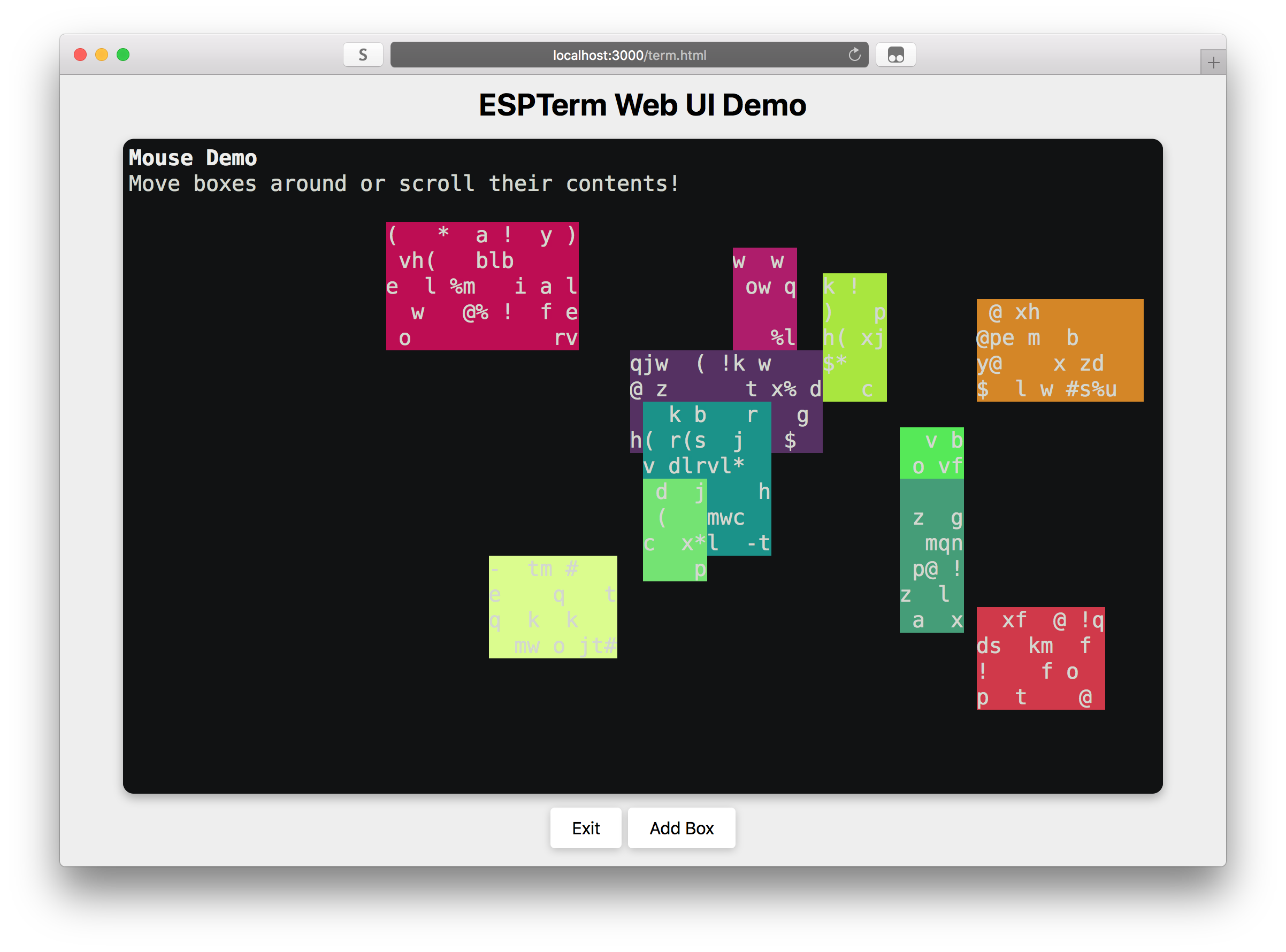 Demo bugs · Issue #244 · espterm/espterm-firmware · GitHub