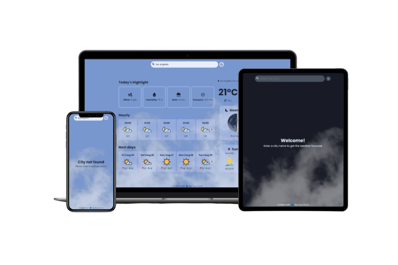 GitHub - sue-lima/weather-next-app: Aplicativo de clima/previsão do tempo com tema light e dark ...