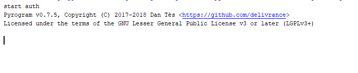 app.run() causes an infinite loop · Issue #99 · pyrogram/pyrogram · GitHub
