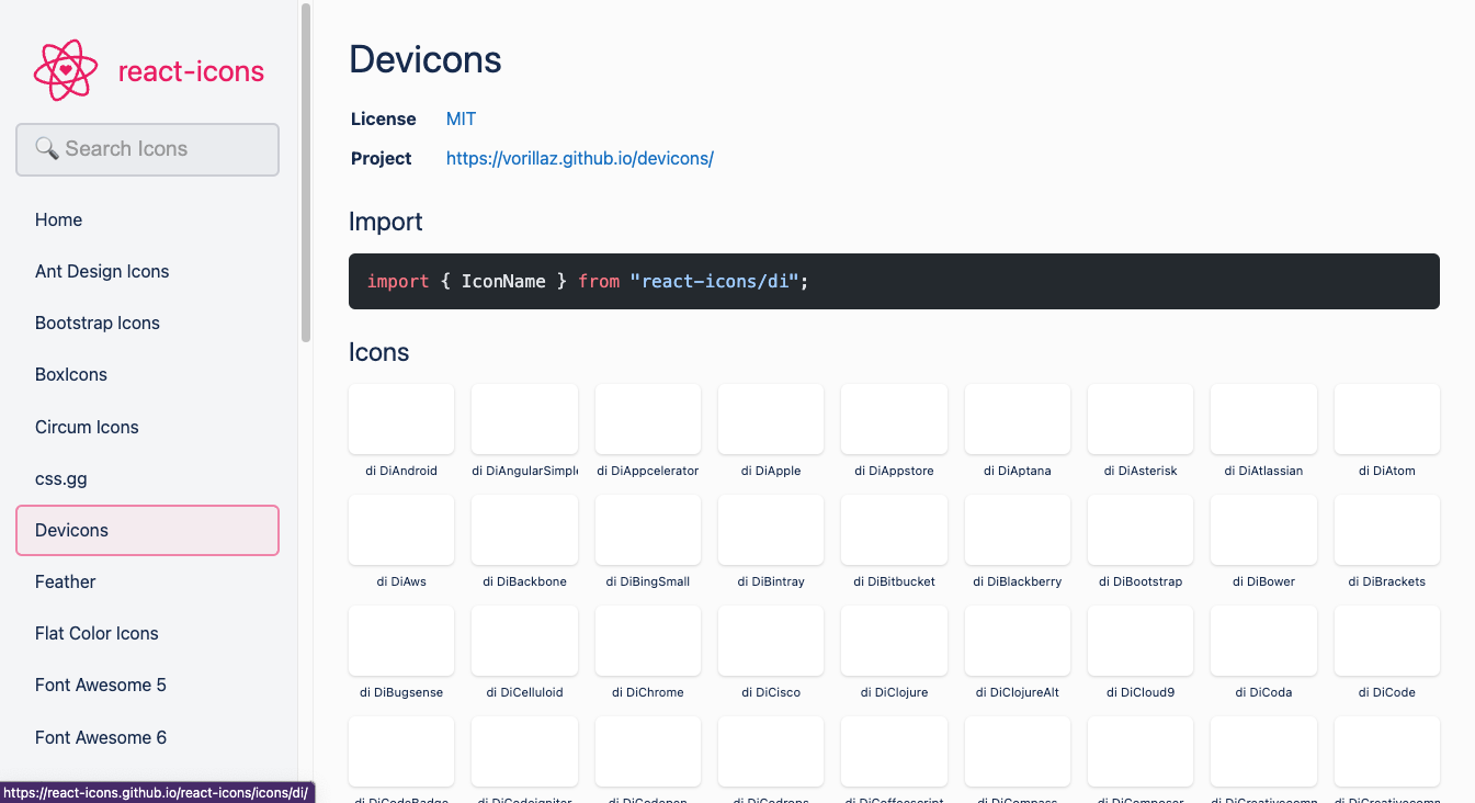 [Bug]: Icon preview not show in documentation · Issue #852 · react-icons/react-icons · GitHub