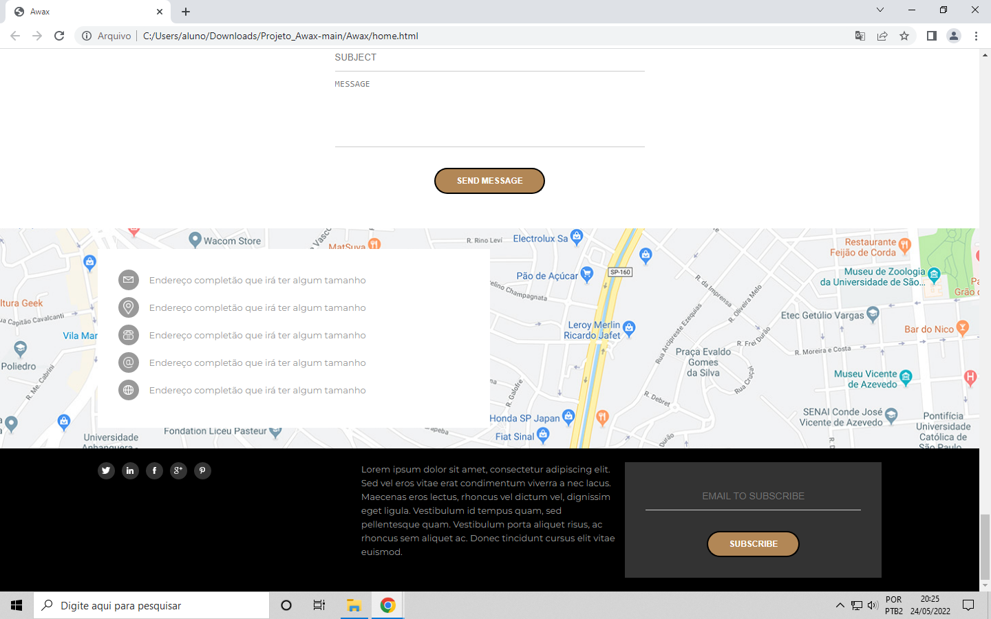 GitHub - bigollll/Projeto_Awax: Html/CSS