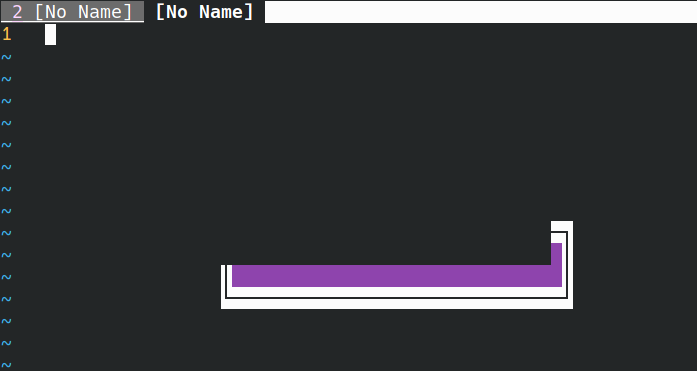 Artifacts remain after removing a floating window's border when there ...
