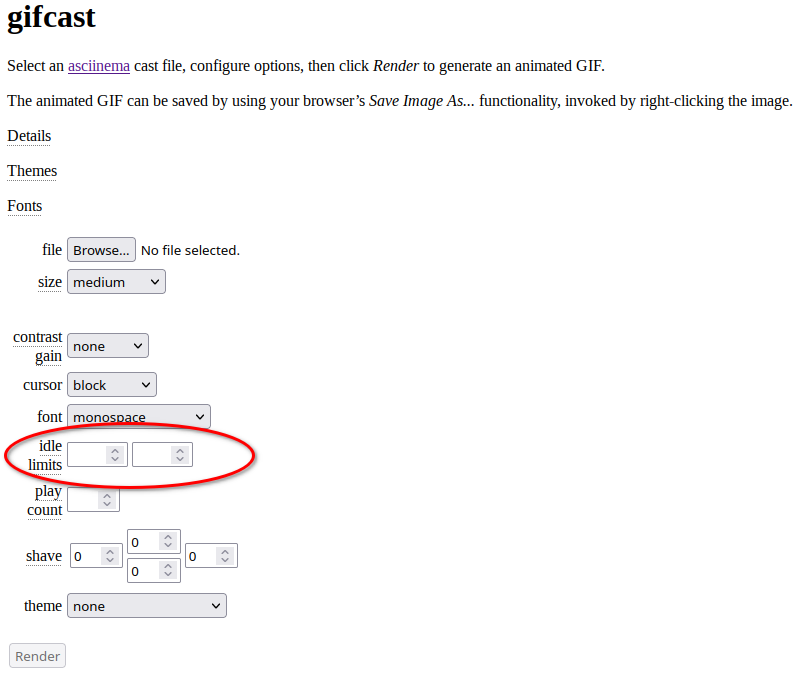 Idle time limit · Issue #13 · dstein64/gifcast · GitHub
