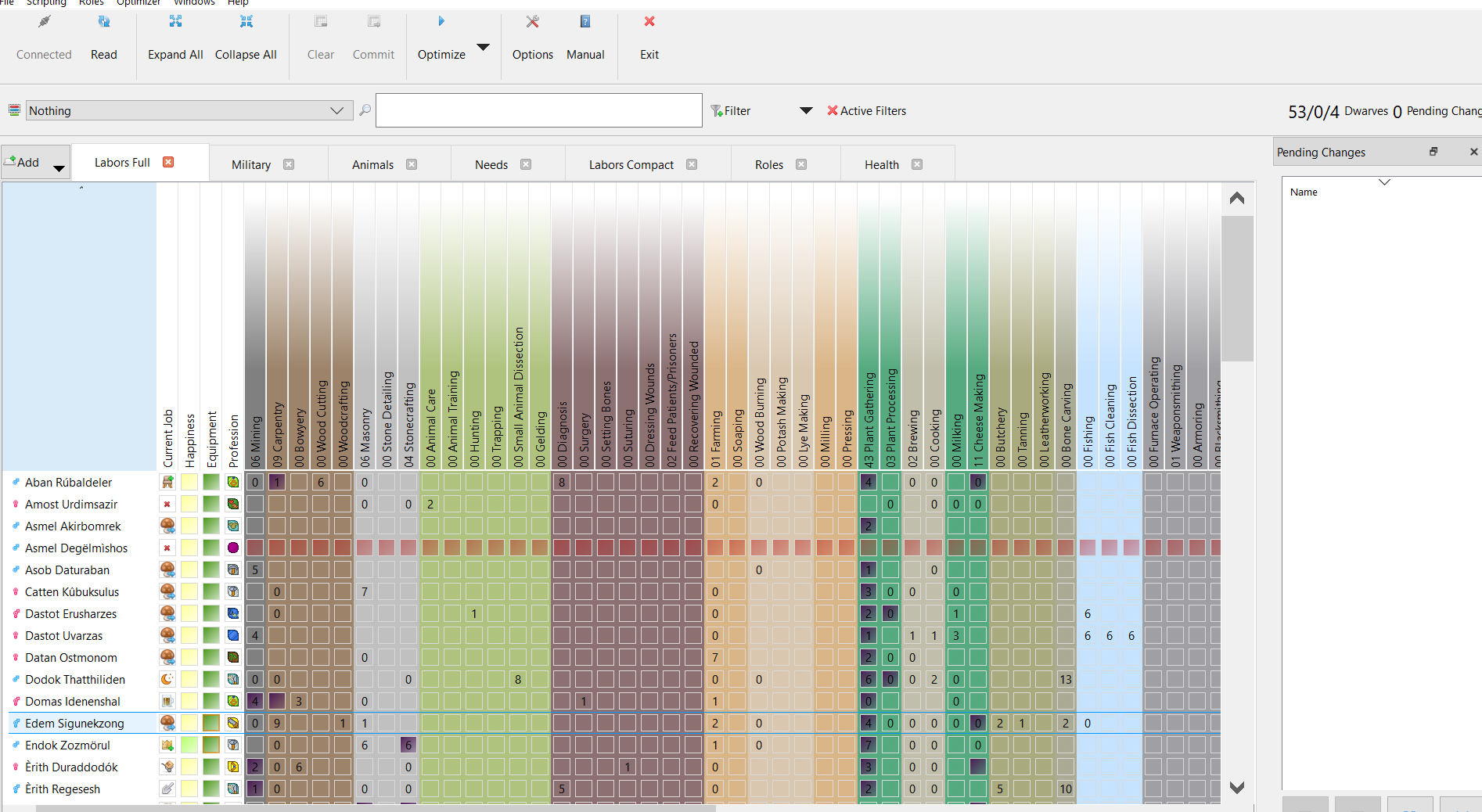Would like to be able to change height of skill labels in grid · Issue #260 · Dwarf-Therapist ...