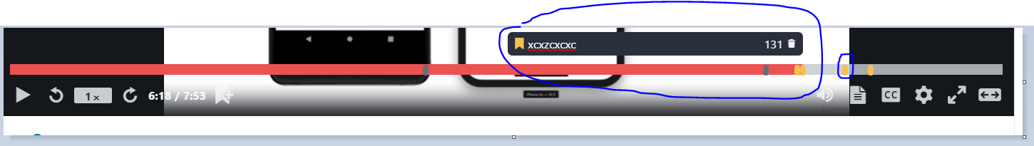 add bookmark or note at video · Issue #928 · cookpete/react-player · GitHub