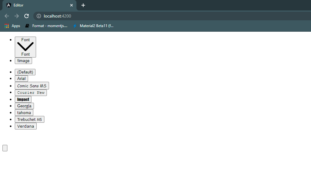 Alignment was not proper in angular · Issue #874 · JiHong88/suneditor · GitHub