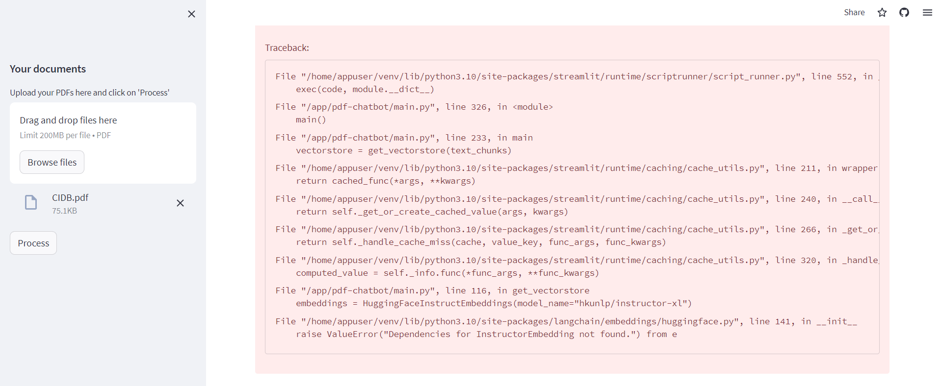 Mac M1 Pro — No module named transformers, Dependencies for InstructorEmbedding not found ...