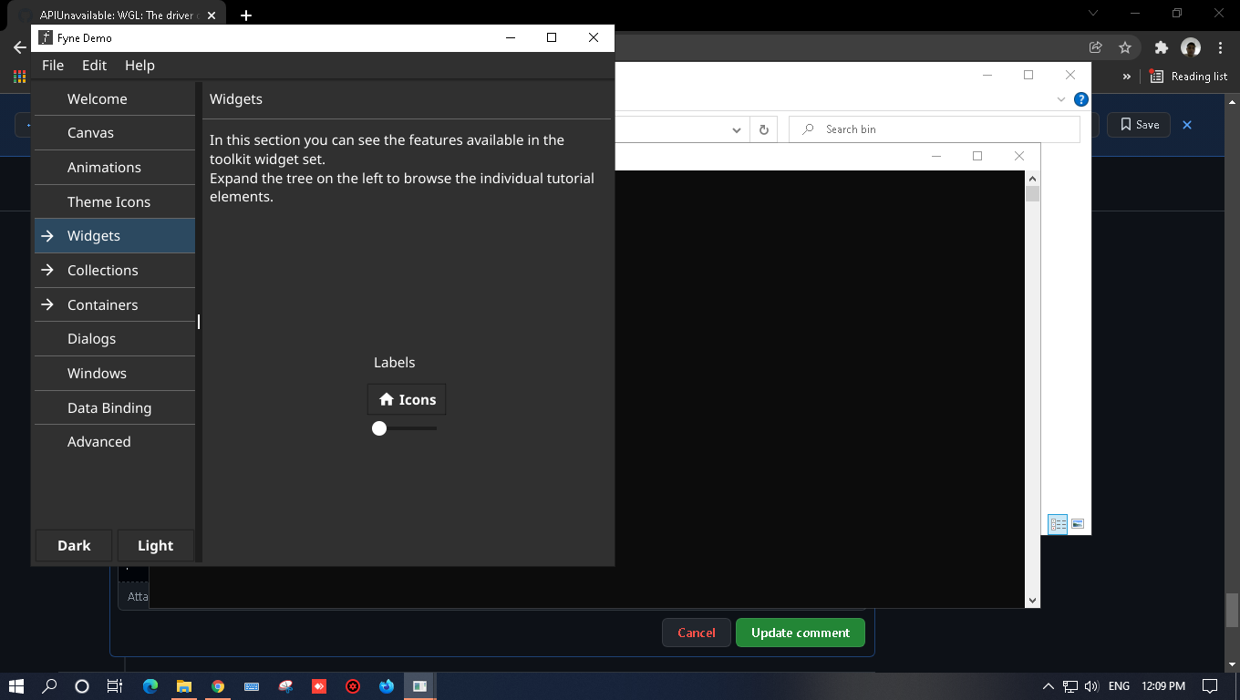 APIUnavailable: WGL: The driver does not appear to support OpenGL · Issue #2700 · fyne-io/fyne ...