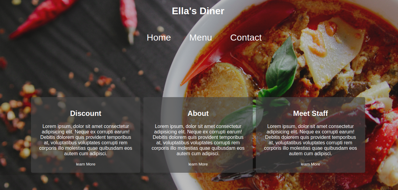 GitHub - Audrey-Ella-xo/Restaurant-page: Javascript Restaurant Page Project
