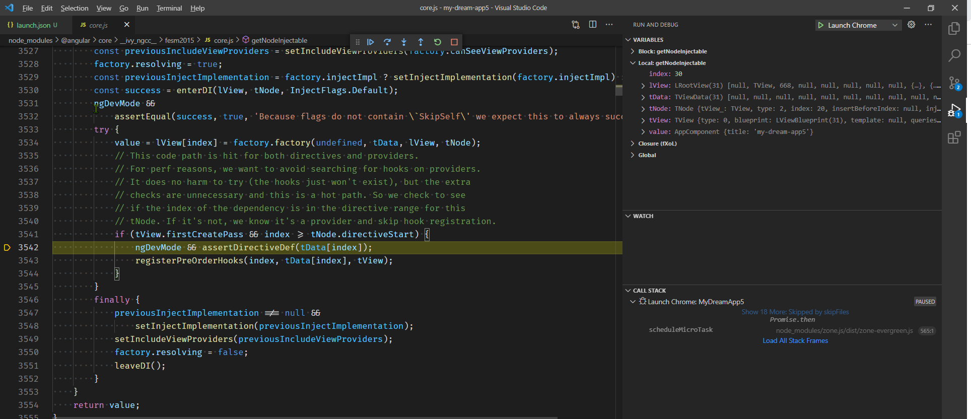 Vs Code Debugger Step Over Into Skipfiles In Angular App · Issue 41098 