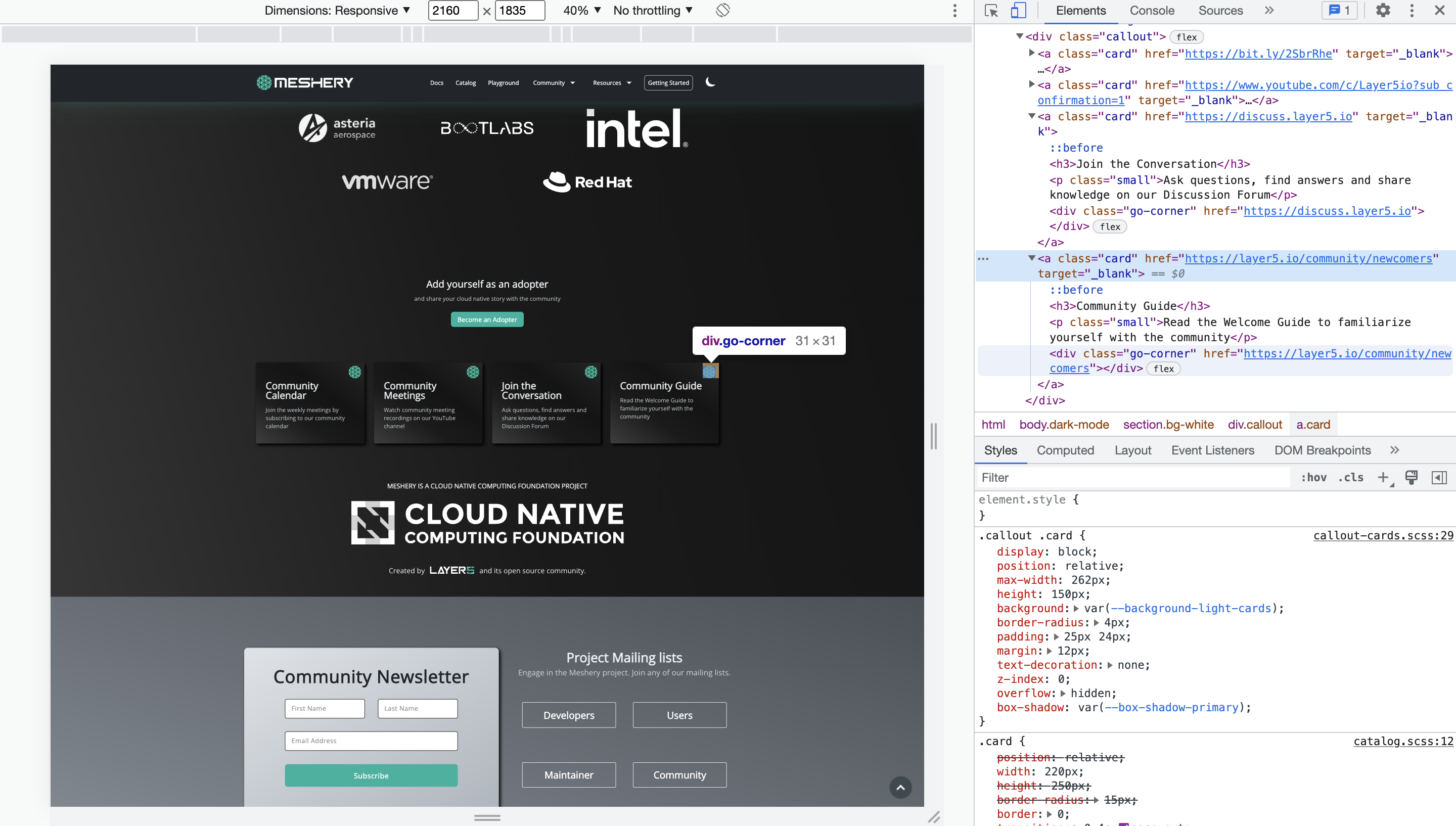 Enhance callout cards · Issue #1066 · meshery/meshery.io · GitHub