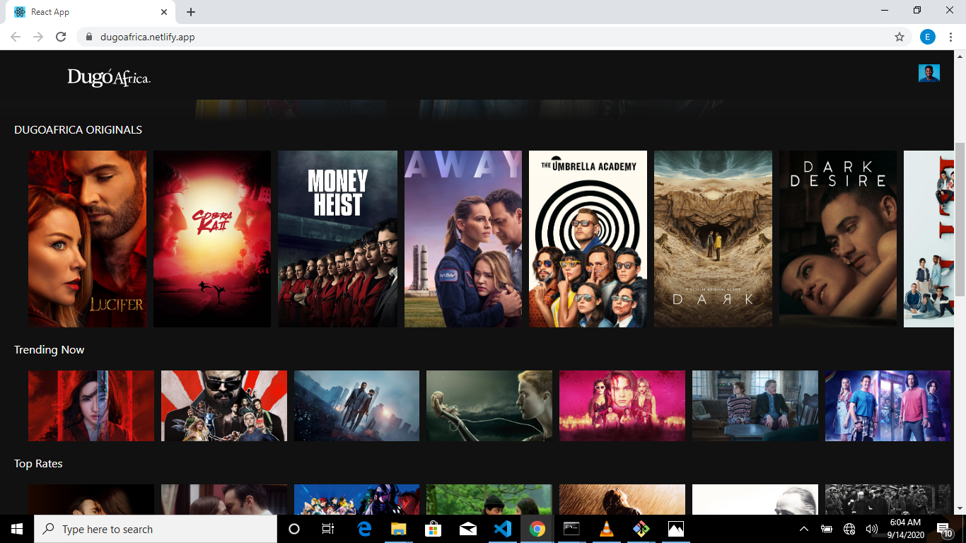 GitHub - Meshach-Ebiwari/dugoafrica: Dugoafrica Streaming App Front made with React and TMBD Api