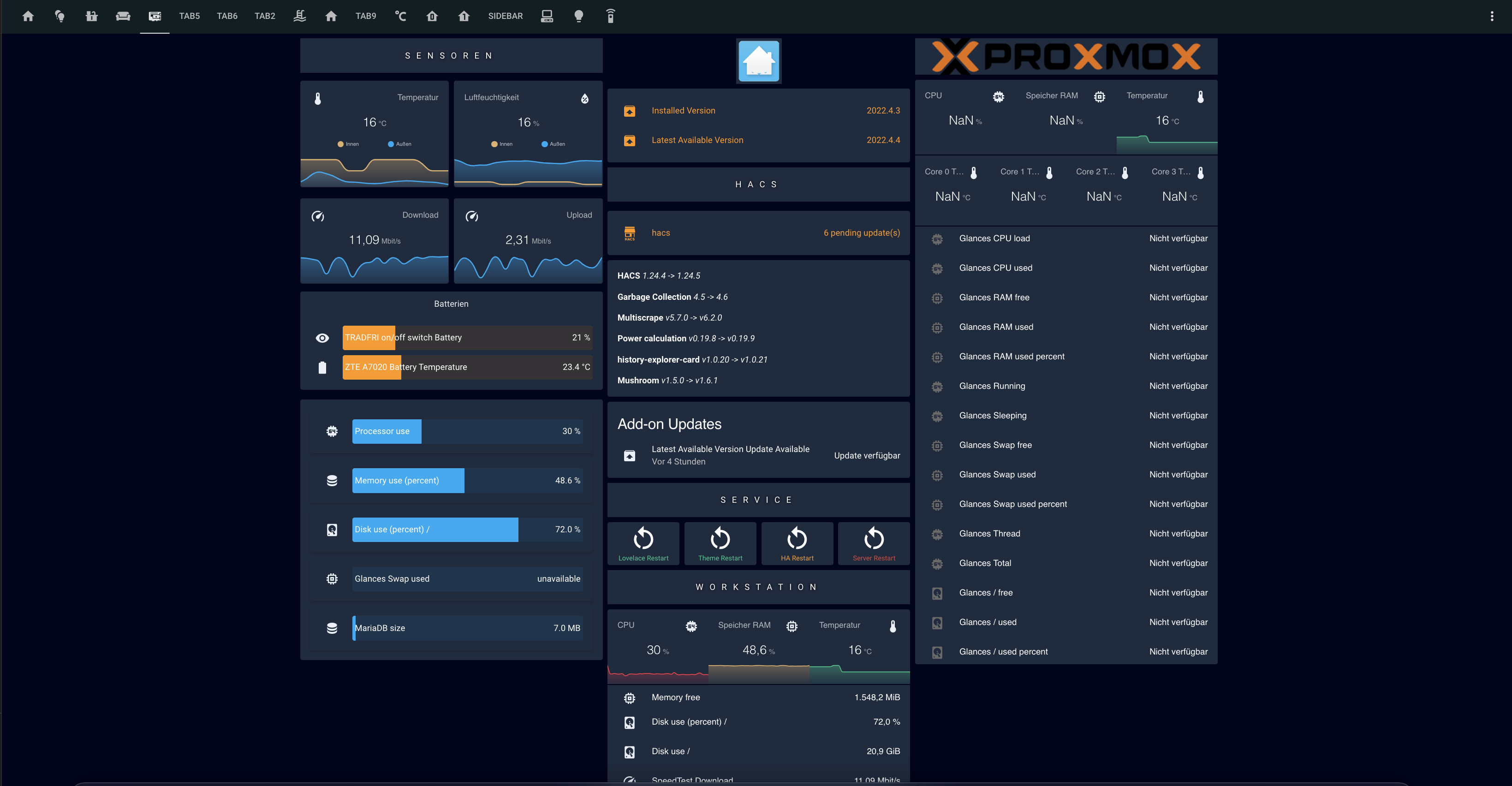 GitHub - MrThiemann/lovelace-ios: Dashboard von MrThiemann